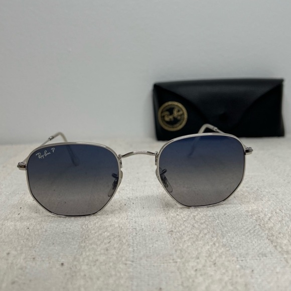 Ray-Ban | Accessories | Rayban Hexagonal Flat Lens Sunglasses Unisex ...